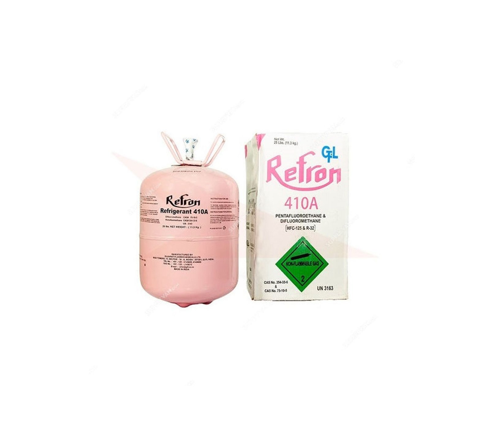 Refron Refrigerant Gas R410A HFC Azeotropic Mixture 11.3 Kg