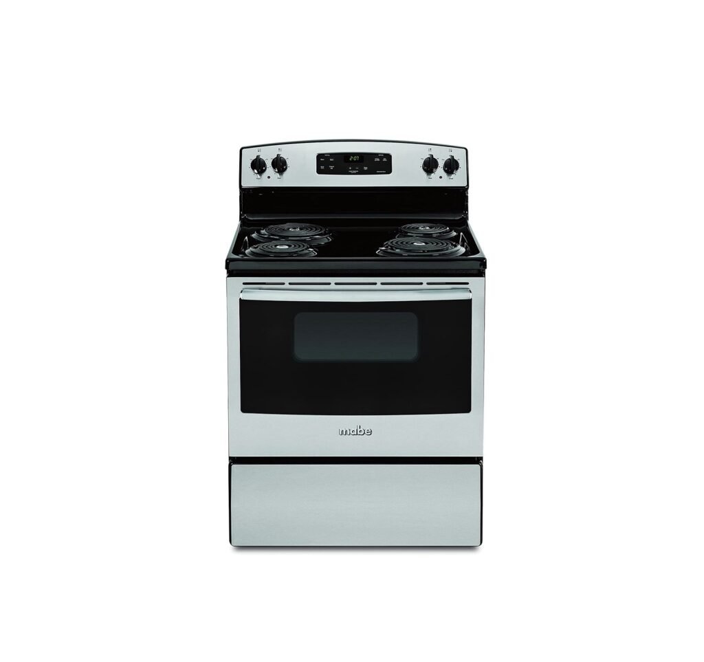 Mabe 4 Burner Freestanding Coil Cooker Model EML27NXF0 | Buy