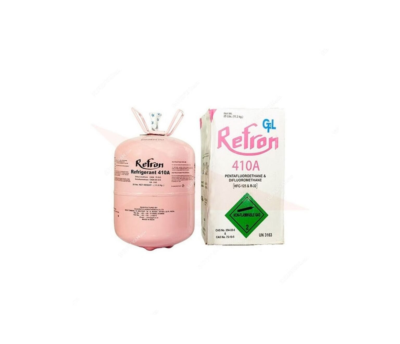 Refron Refrigerant Gas R410A HFC Azeotropic Mixture 11.3 Kg